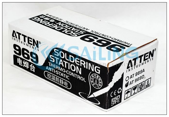Купить DHL ems 220v atten 969d at969d цифровые паяльные станции ...