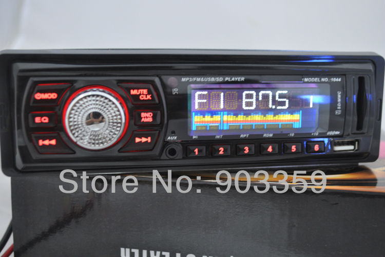 Купить 1 din 12В автомобиль mp3 плеер стерео звук автомобиля fm ...