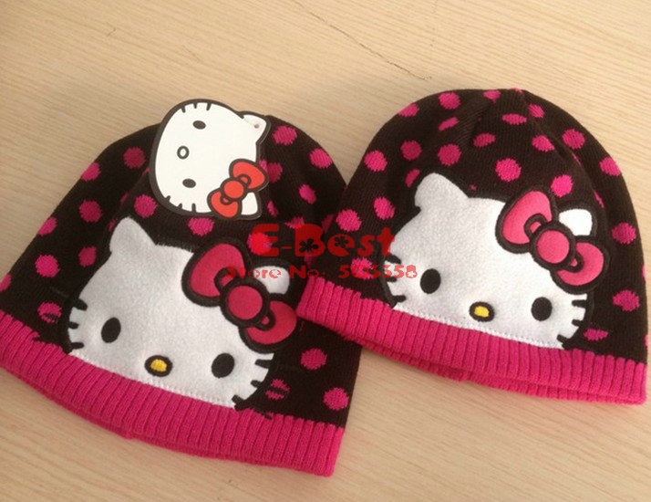 Gorras tegidas de Kitty - Imagui