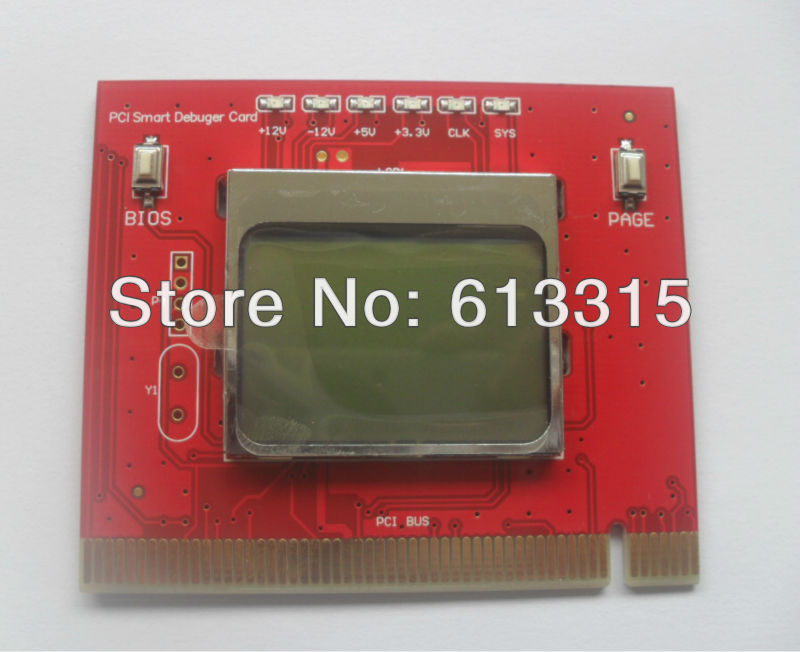 Купить PCI отладки пост тест карты материнской платы инструмент автоматической диагностики lcd ...
