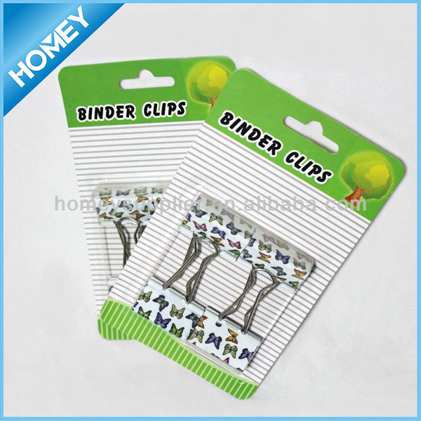 Color Binder Clip With Logo Printing,Different Kinds Binder Clip - Buy ...