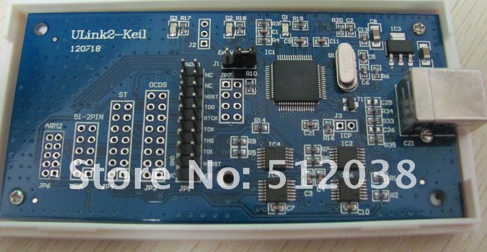 Купить Новый arm эмулятор usb jtag realview ulink2 ii отладки адаптер в интернет-магазине с ...