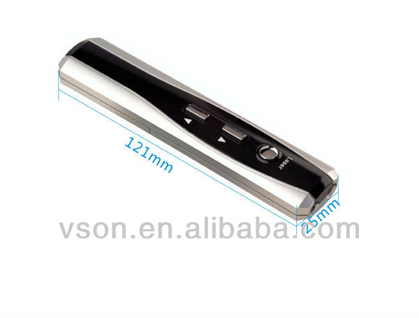 china new wireless presenter with long control distance laser pointer-VSON