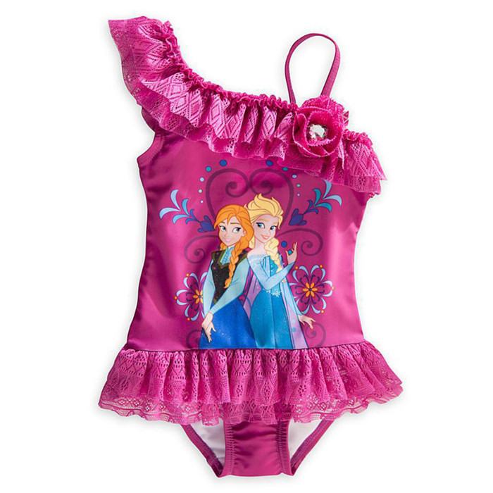Купить Baby девочки Купальники замороженных принцесса один штук ...