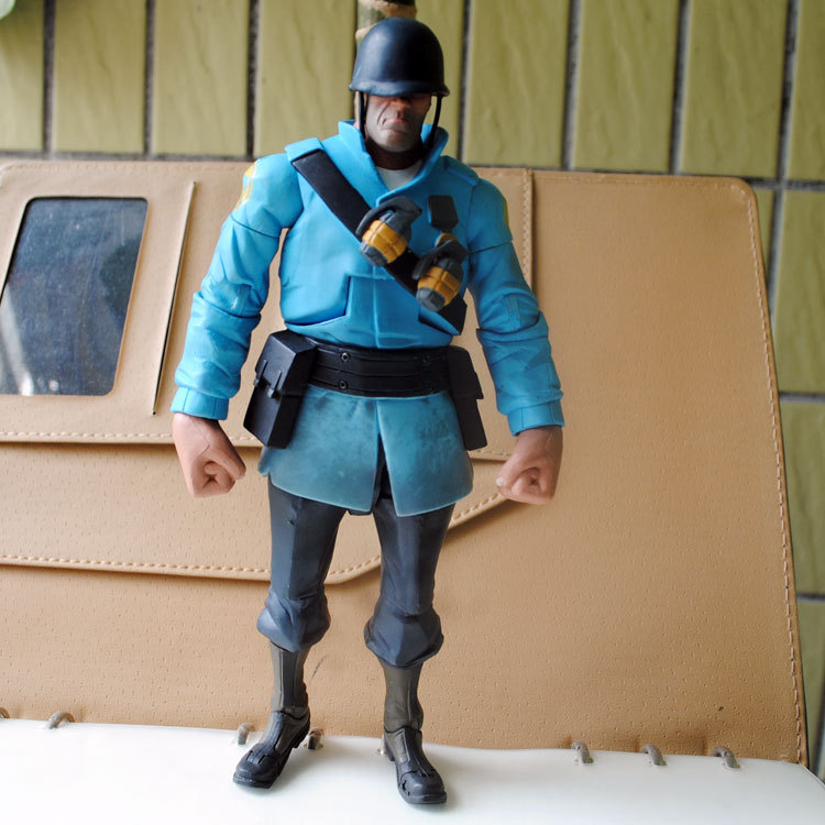 Купить Team fortress 2 игровых действий рисунок игрушки tf2 blu soilder ...