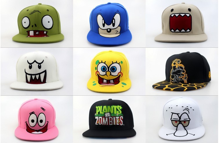 Gorras planas de caricaturas - Imagui