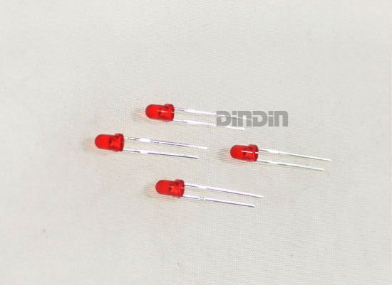 Купить 200pcs 3 мм водить красные светодиоды светодиодные высокий ...