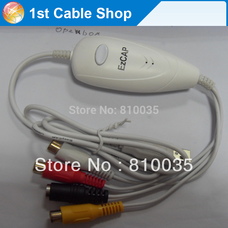 Купить высокая скорость 1pcs/lot easycap usb2.0 видео & аудио граббер capture для mac в ...