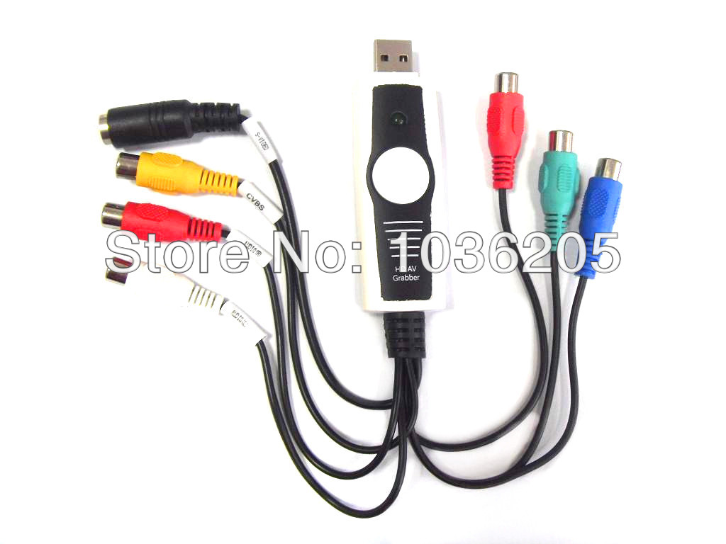 Купить USB видео захвата usb 2.0 ypbpr компонентный композитный av s ...