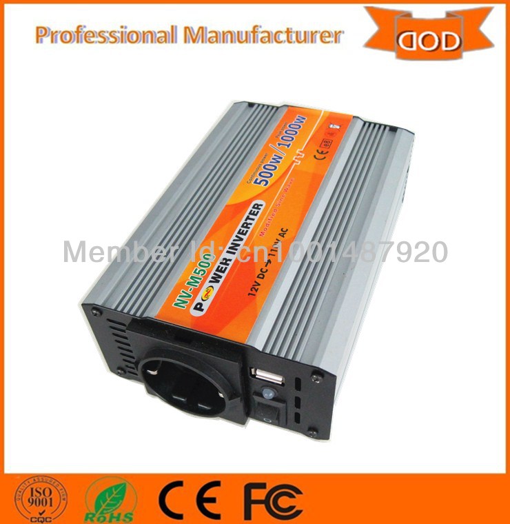 Купить dc12v инвертор 500Вт/1000w солнечной энергии для переменного ...