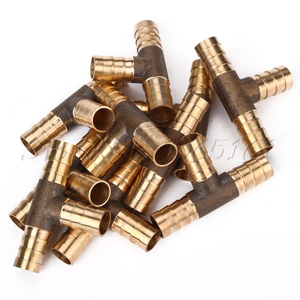 Купить 10шт t форму Латунный разъем 10 мм выточить конвейер в интернет ...