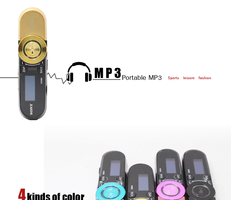 Купить экран mp3 плеер 16g, fm + запись, 152 цифровой + запись, с клипа ...