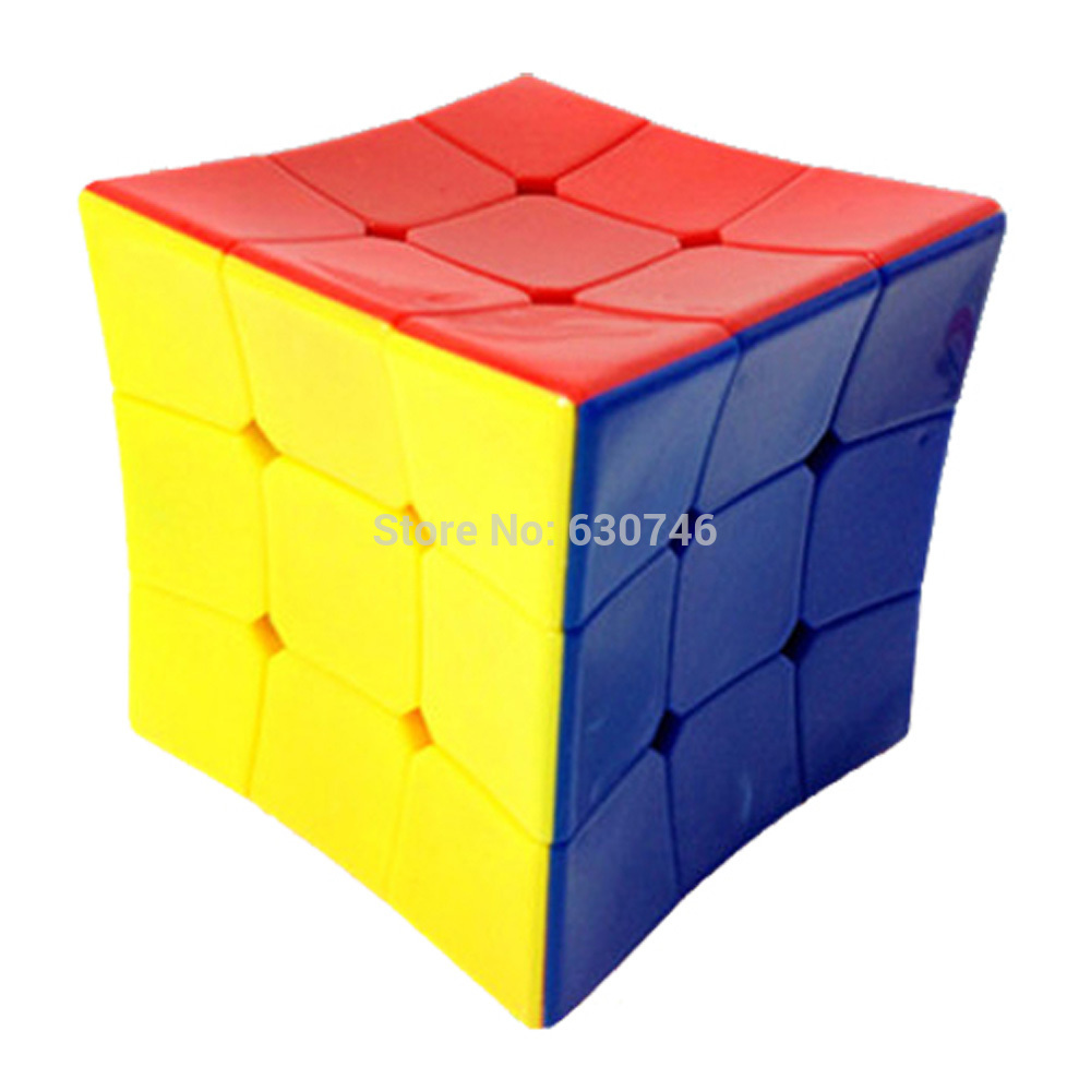 Купить z куб stickerless вогнутой типа гладкой 3 x 3 x 3 магический куб ...