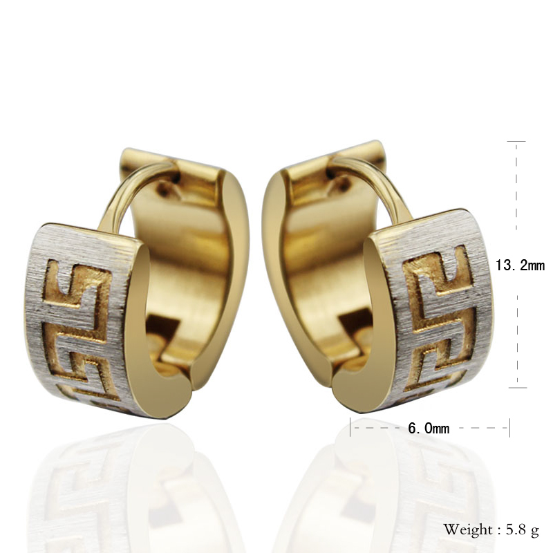 Купить 5pair/много небольших Золото Хооп Серьги Петля дизайн Великой ...