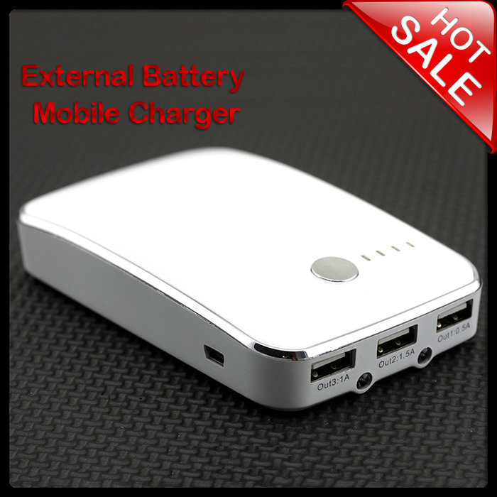 Купить 10000mAh 3 usb вывода внешних мобильных портативных ...