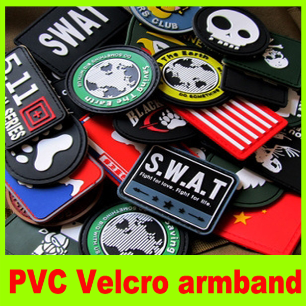 Купить ПВХ Чехлы velcro открытый военные Чехлы патчи 20pcs/lot 3d ...