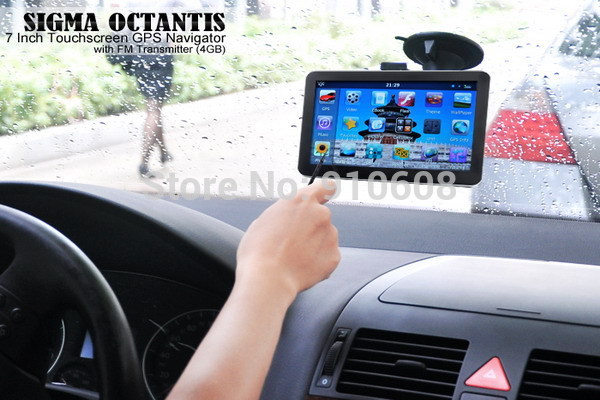 Купить HD 800 * 480 7 дюймовый gps навигатор с процессор mstar msb2521 ...