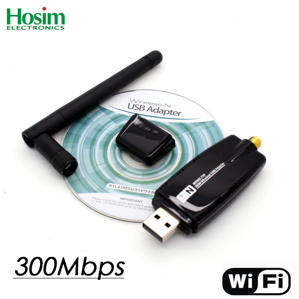 Купить 300 Мбит/с 300m беспроводной usb Wi-Fi wi fi wi-fi адаптер с ...
