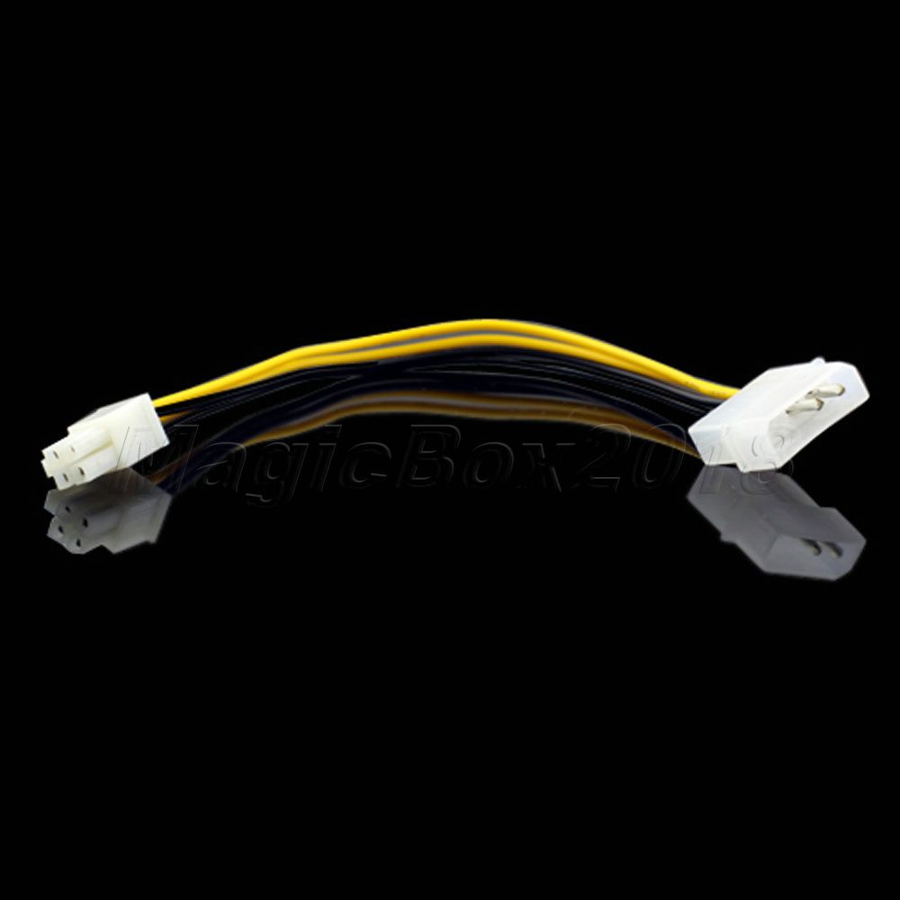 Купить 10шт 2-контактный molex ide к 4-контактный atx p4 12v atx ...