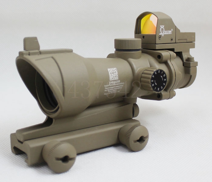 Купить Новый прицел trijicon acog 4 x 32 & Красная точка комплект охота ...