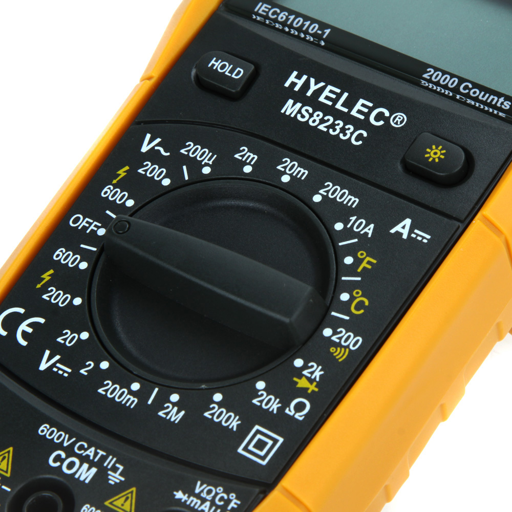 Купить профессиональный hyelec ms8233c многофункциональные мини цифровой мультиметр ж ...