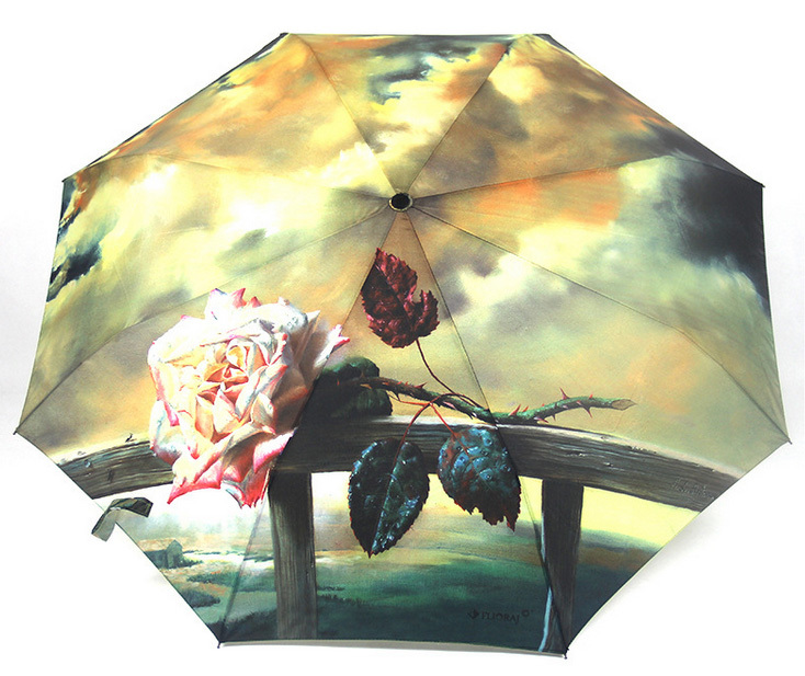 Купить Картина маслом зонтик личности творческих зонтик 3 модели в ...