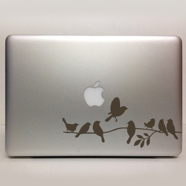 Купить птицы на ветке - ноутбук украшения наклейки наклейка для macbook ...