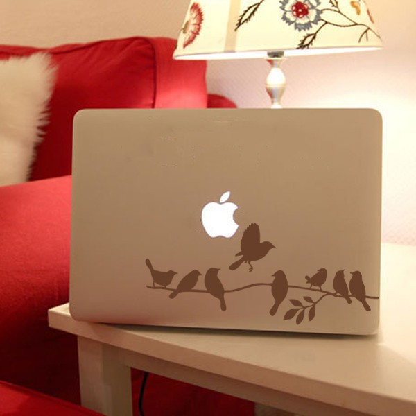 Купить птицы на ветке - ноутбук украшения наклейки наклейка для macbook ...