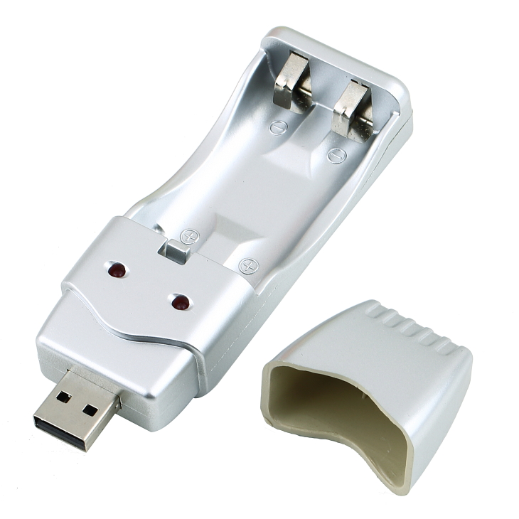 Купить USB зарядное устройство для ni-mh аккумуляторов АА и ААА батареи ...
