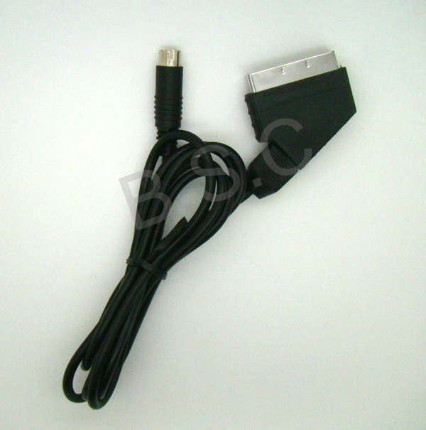 Купить 10шт 6 футовый Rgb Scart Av кабель свинца для Sega Saturn игры