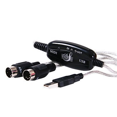 Купить GBB midi usb кабель преобразователя шт музыку адаптер три ...