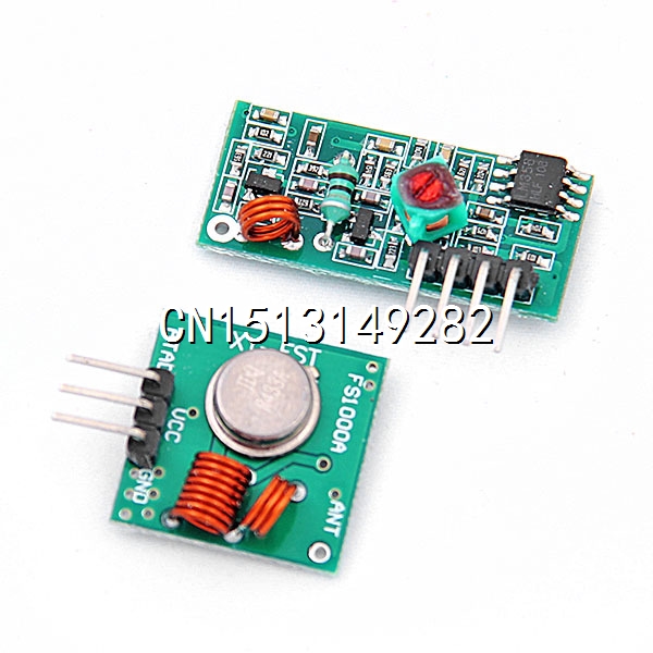 Купить 1шт rf передатчик и приемник kit 433 МГц для проекта arduino в ...
