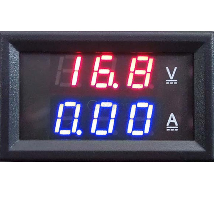 Купить 0-100В 50А/100А двойной цифровой dc вольтметр амперметр группа ...