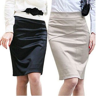 Купить Лето /-лайн новый стиль юбки для офиса lady/100% хлопок бежевый ...
