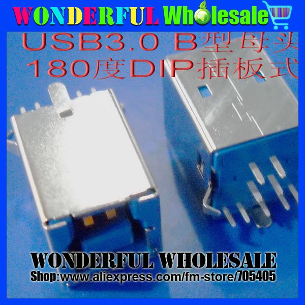 Купить USB3.0 b/f 180 градусов плита женский черный/синий резиновый ...