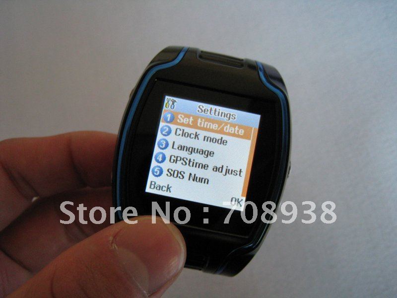 Купить персональный GPS трекер часы мобильный телефон gps388 квад ...