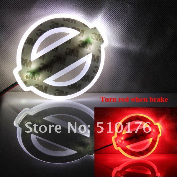 Купить Эмблема Nissan привело / дуэт цвет led Марк автомобиля задний ...