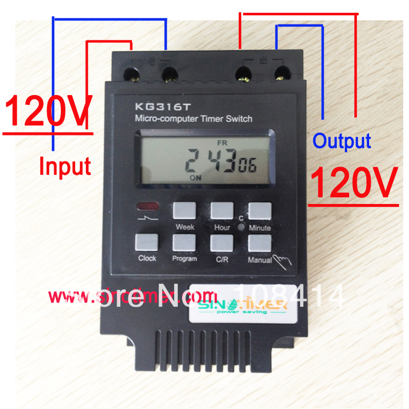 30amp 7 Days Programmable Digital Timer Switch Wholesale 30amp 7 Days