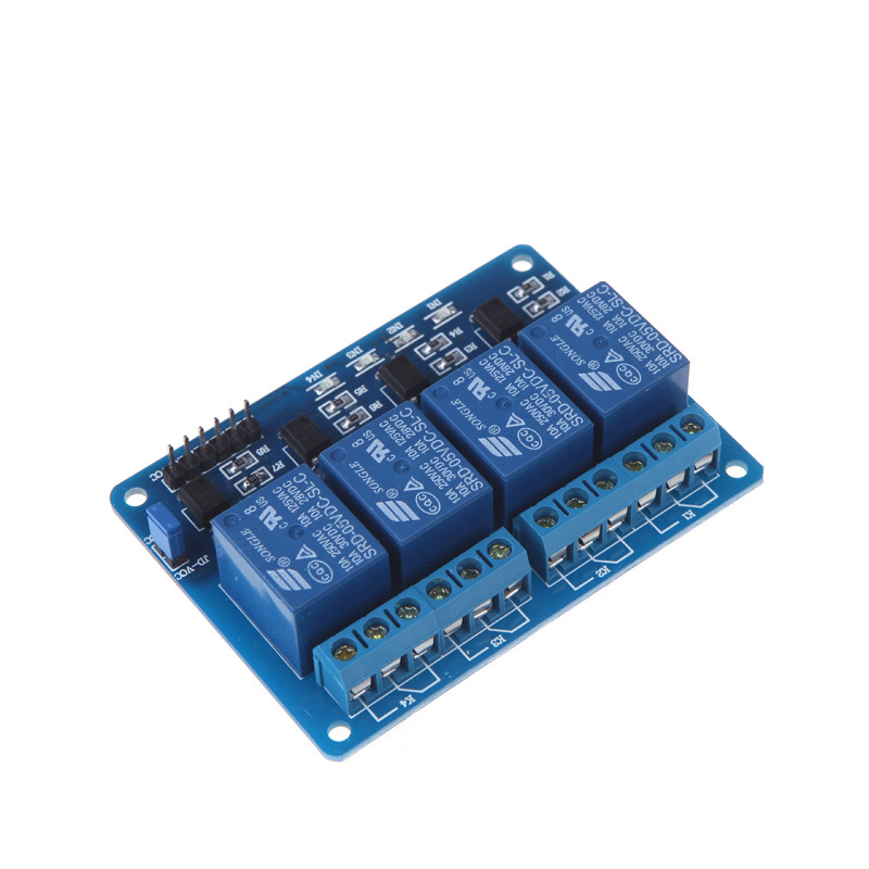 Купить 4 канальный 5v активный низкий релейная плата модуля для Arduino