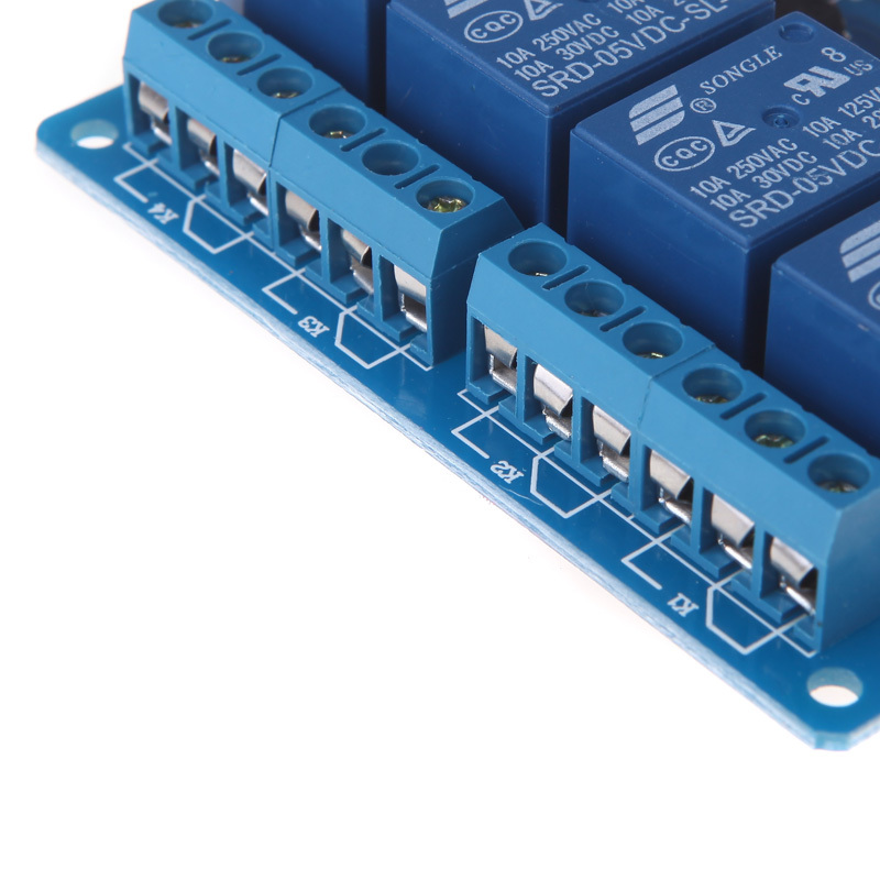 Купить 4 канальный 5v активный низкий релейная плата модуля для Arduino
