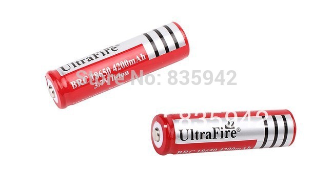 Купить 4200mAh ultrafire 18650 аккумулятор 3.7v аккумуляторная батарея ...