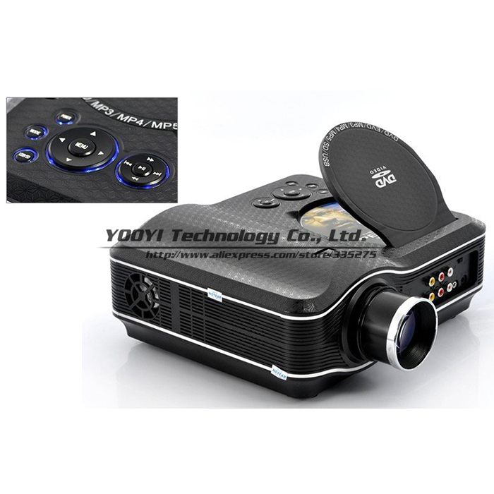 Купить Портативный домашний кинотеатр проектор dvd с tv тюнером usb ...