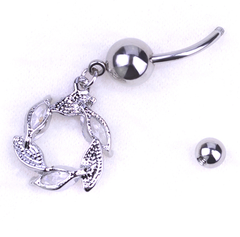 Купить Руби циркония женщин пирсинг пупка Висячие пупка Кольца тела ...