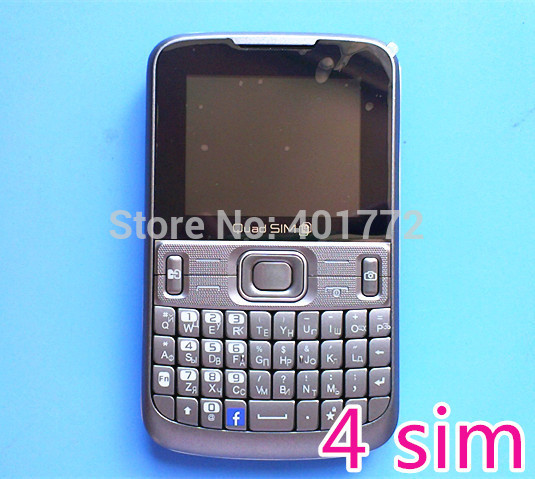Купить Новый 4 sim карты 4 ожидания оригинальный Адмета qwerty ...