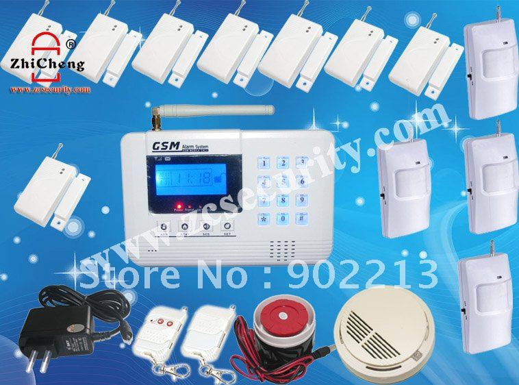 Купить беспроводной домашней безопасности системы gsm w дымовой ...