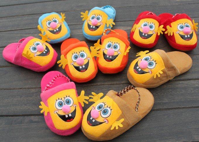 Купить Губка Боб Квадратные Штаны Крытый Тапочки в интернет-магазине с ...