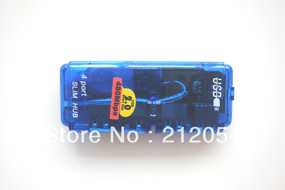 Купить высокая скорость мини 4 портов usb 2.0 хаб usb порт ноутбука pc ...
