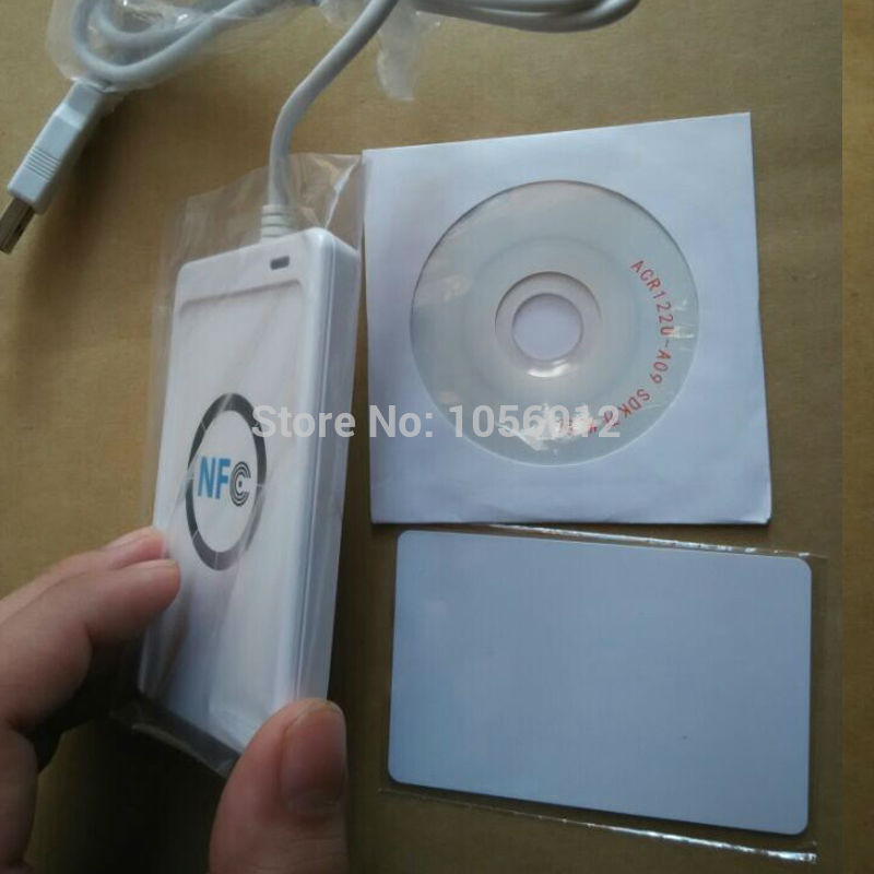 Купить NFC rfid смарт-карт ридер acr122 бесконтактные 13,56 МГц ...