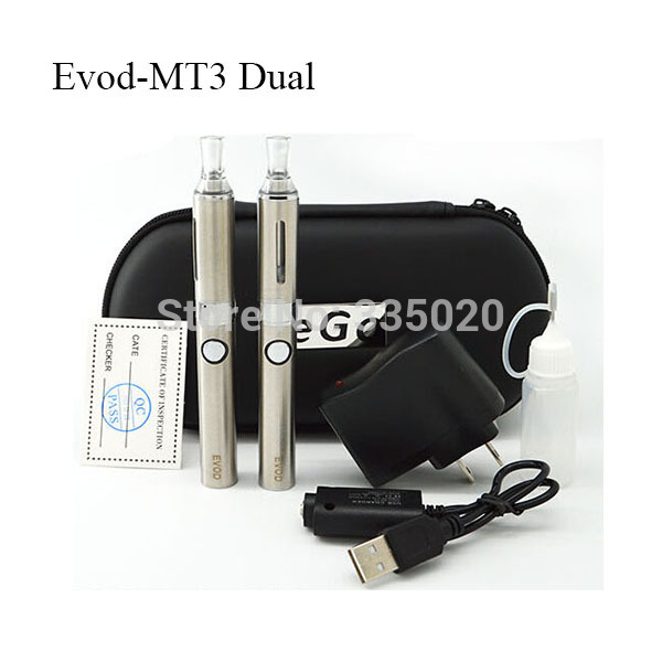 Купить evod mt3 двойной электронная сигарета starter kit 650mah 900mah 1100mah mt3 atomzier с ...