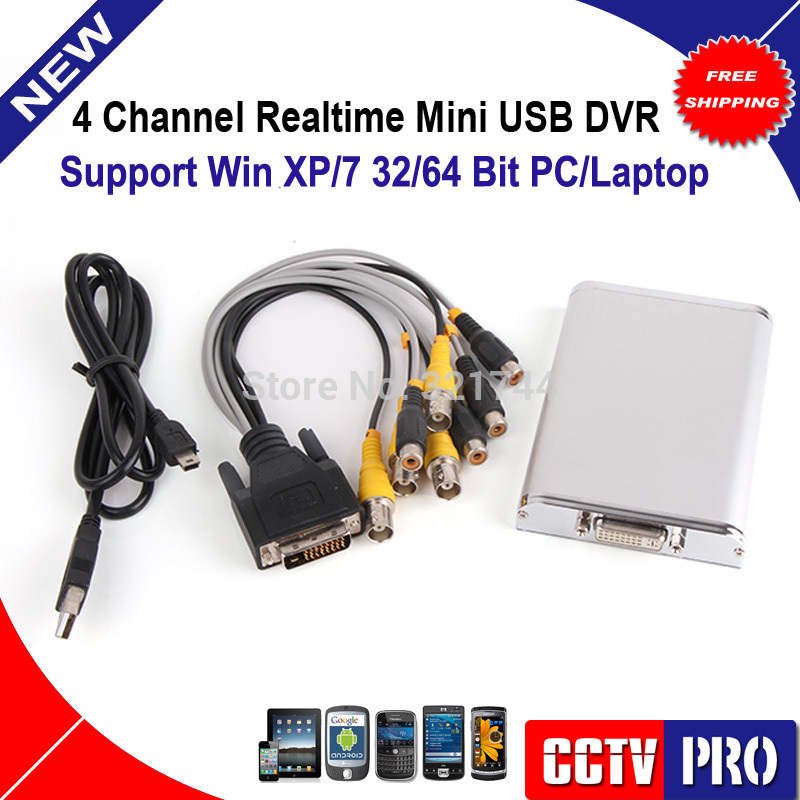 Купить 4CH полный реального времени usb cctv видео захвата карты usb ...